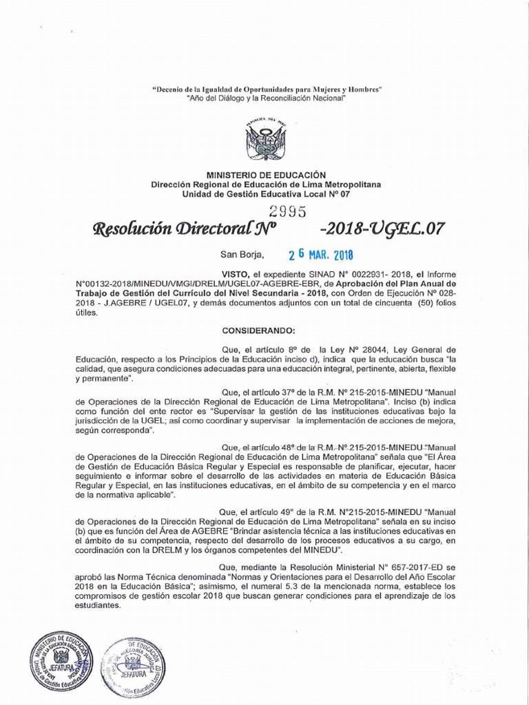 RD 2018 2995 | PDF | Maestros | Educación primaria