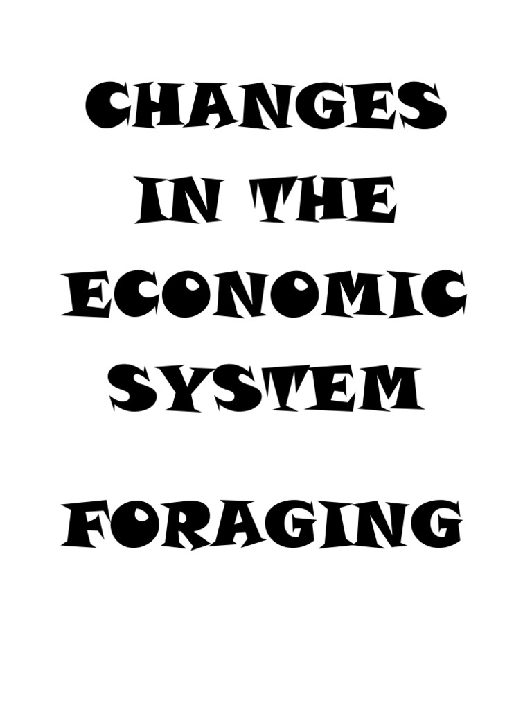 Changes in Economic System | PDF | Pastoralism | Intensive Farming