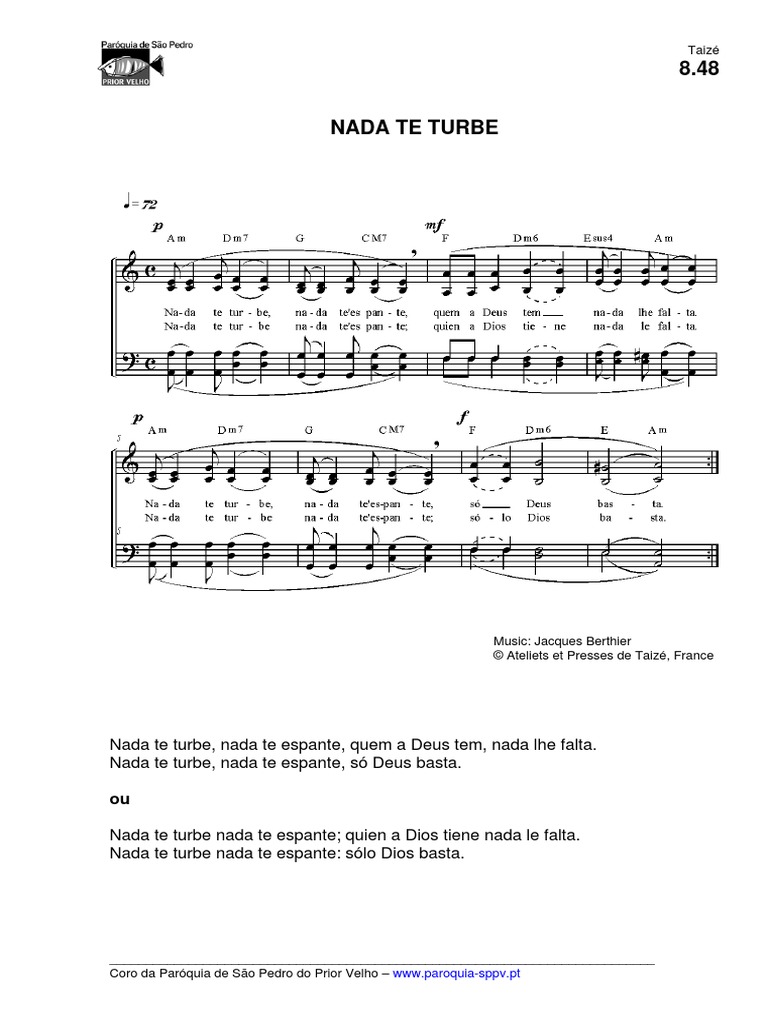 Nada Te Turbe PDF | PDF