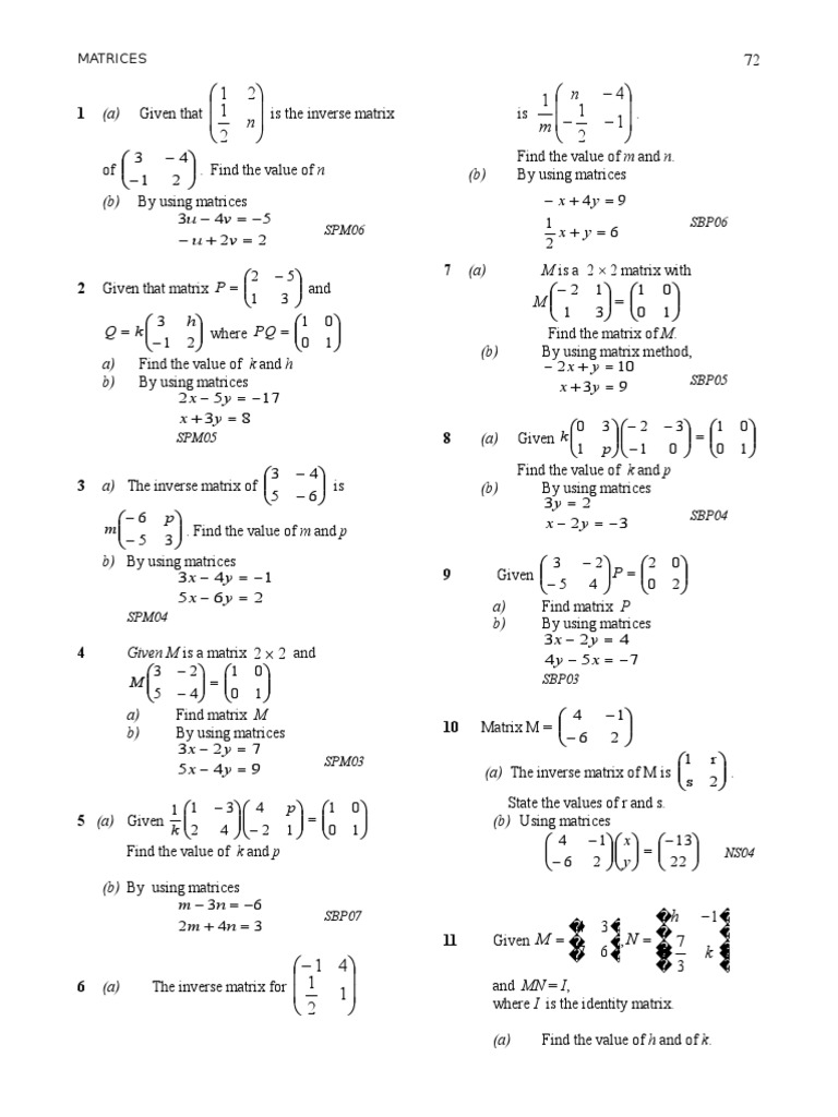 Matrices | Download Free PDF | Matrix (Mathematics) | Functional Analysis