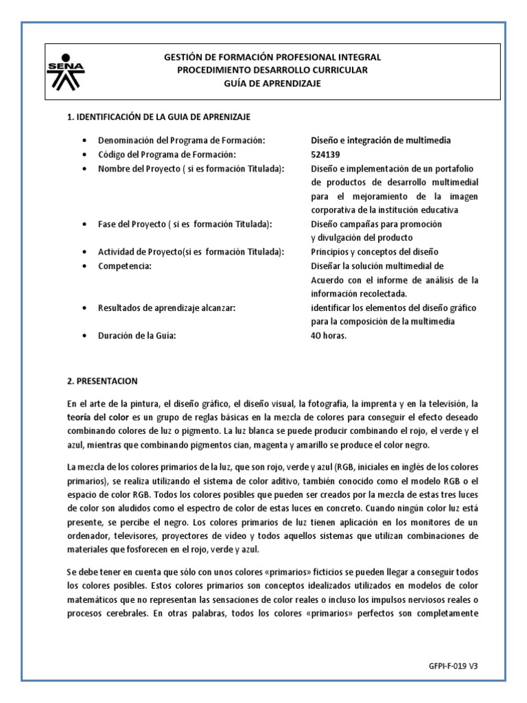 Guia Del Color | PDF | Color | Cian