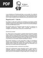 Biografia de Skinner | PDF