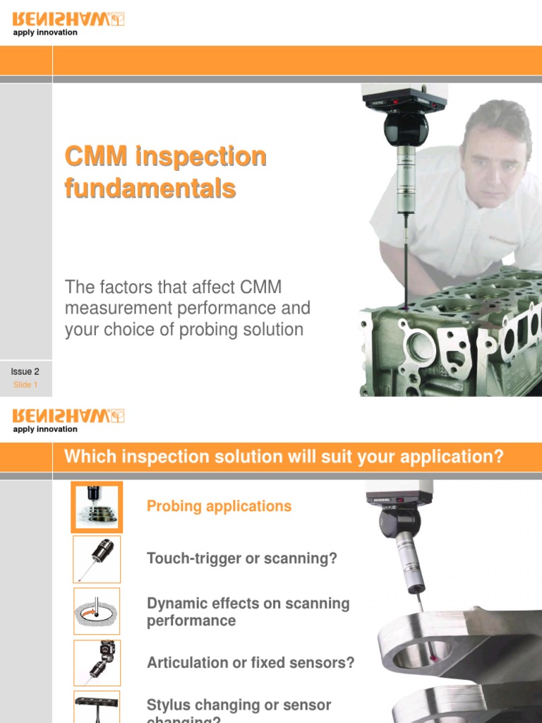 CMM Inspection Fundamentals | PDF | Force | Mechanical Engineering