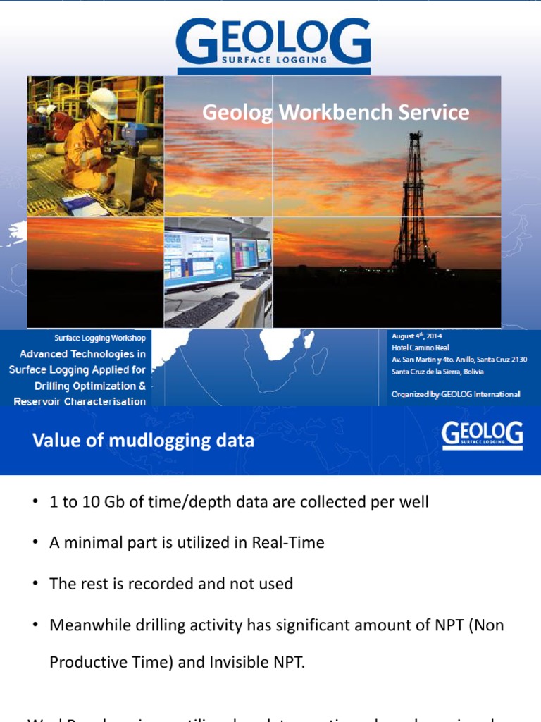 7 Geolog Drilling Optimization Services Pdf Drilling Computing