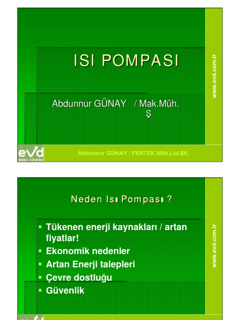 Isi Pompasi Sunum | PDF