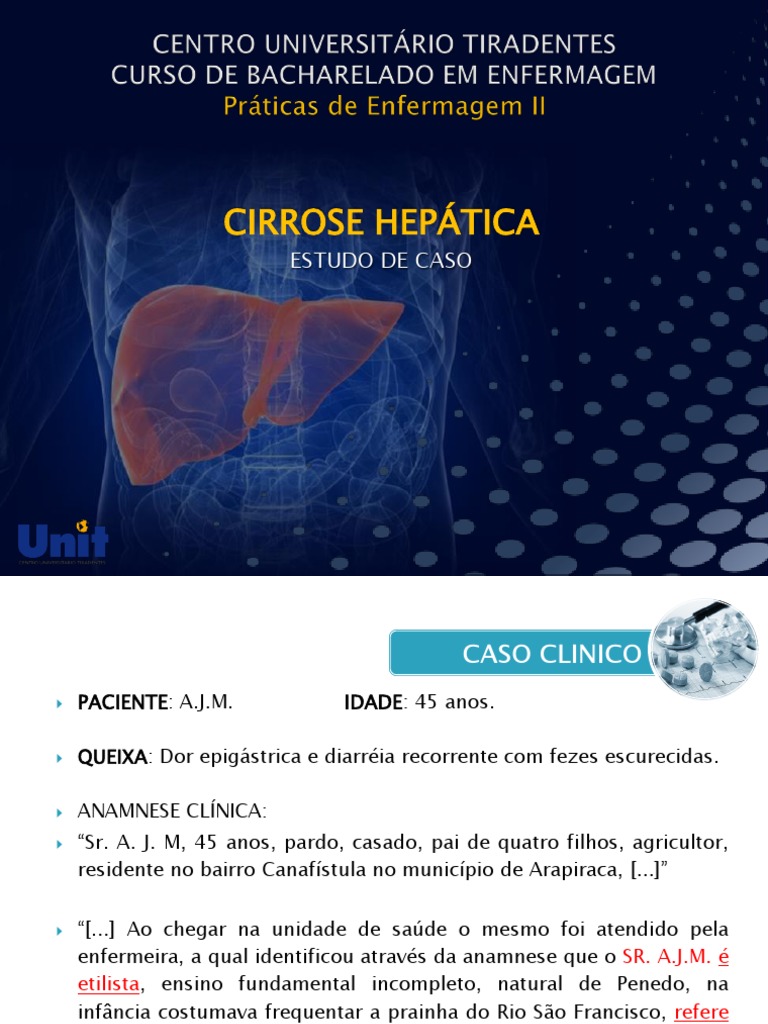 Cirrose Hepatica | PDF | Fígado | Cirrose