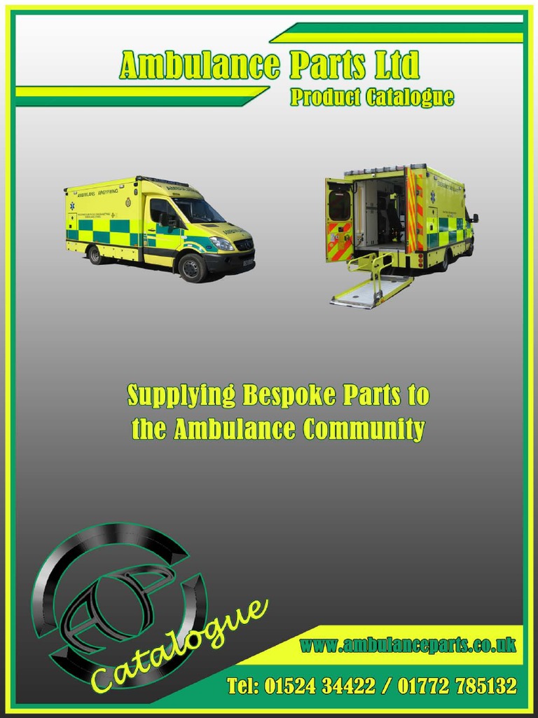 Ambulance Parts Catalogue PDF | PDF