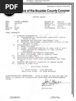 Travis Alexander Autopsy Report PDF | PDF
