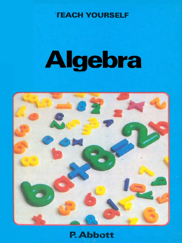 (P. Abbott) Teach Yourself Algebra PDF | PDF | Fraction (Mathematics ...