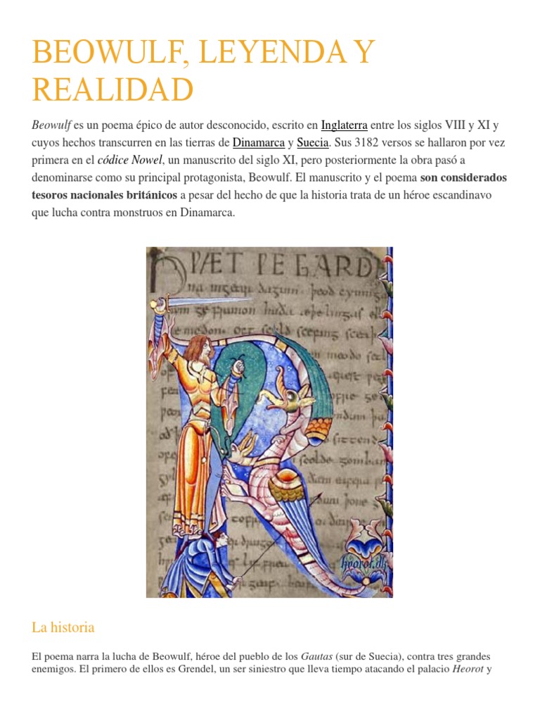 Beowulf | PDF | Beowulf