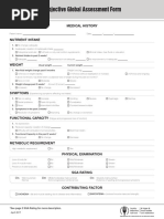 Form Pg-Sga PDF | PDF | Malnutrition | Eating