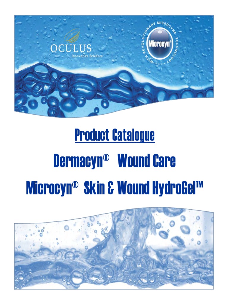 Microcyn Catalogue | PDF | Wound | Health Sciences
