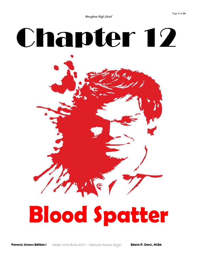 Chapter 12 - Blood Spatter | PDF | Blood Cell | Sine
