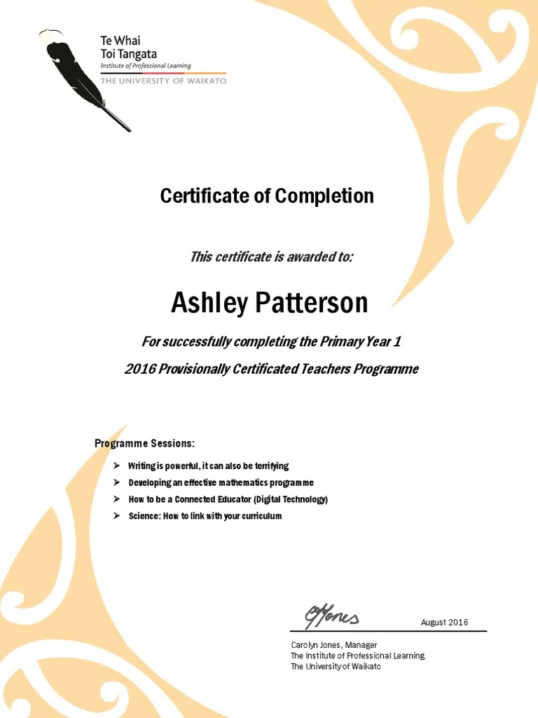 Certificate Template - Pcts | PDF | Computers