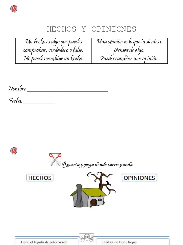 Hechos y Opiniones - 7mo | PDF