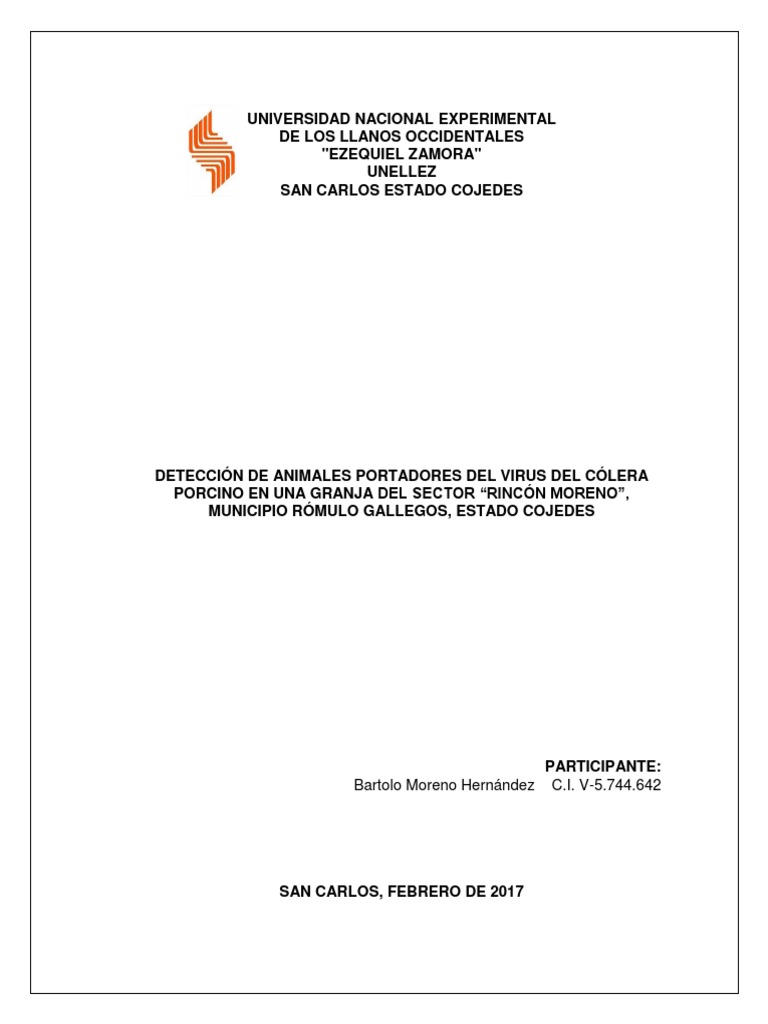 Detección de cólera porcino en cerdos | PDF | Diarrea | Cerdo doméstico