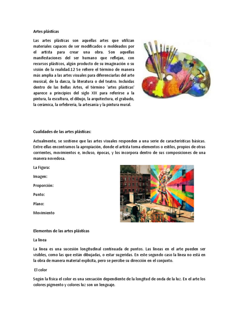 Artes Plásticas | PDF | Artes plásticas | Color