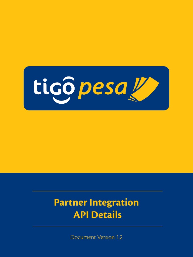 TigoPesa Partner Integration API Guide | PDF | Application Programming Interface | Hypertext ...