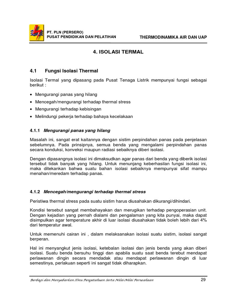4 Isolasi Termal | PDF