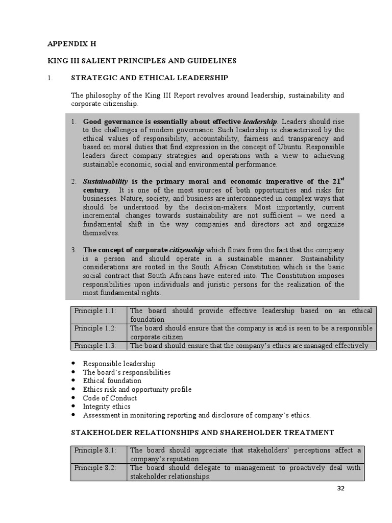 Appendix H | PDF | Internal Audit | Internal Control