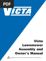 Victa Lawnmower Manual | PDF | Lawn Mower | Lawn