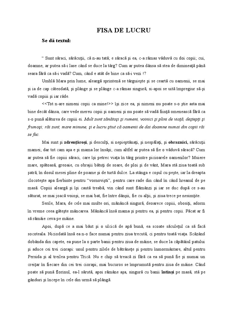 Mara I.slavici | PDF