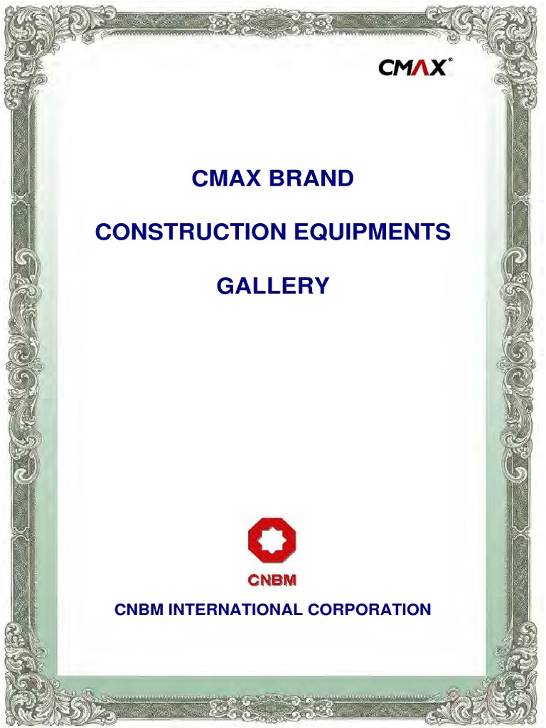 CMAX Brand Equipments Gallery | PDF