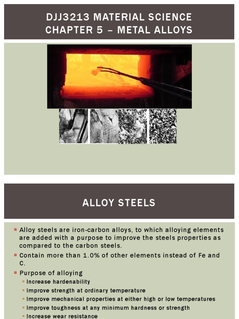 Chapter 5-Metal Alloys | PDF | Cast Iron | Corrosion