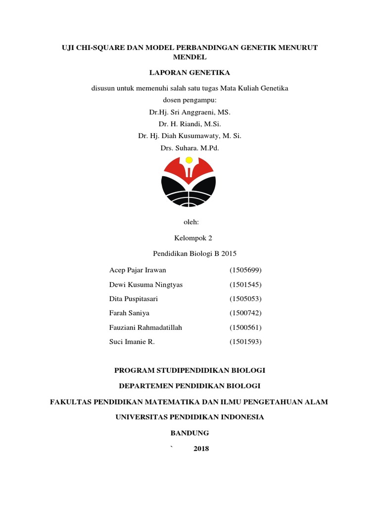 Laprak Genetika Chi Dan Kancing | PDF