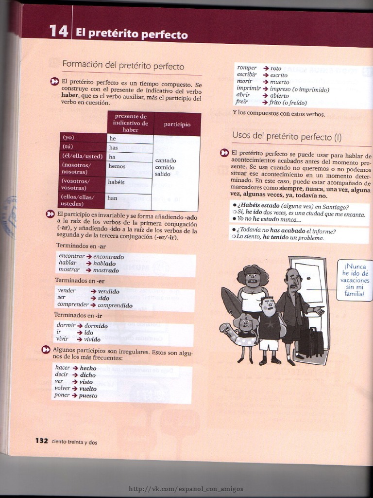 Gramática... Los Tiempos Del Pasado | PDF