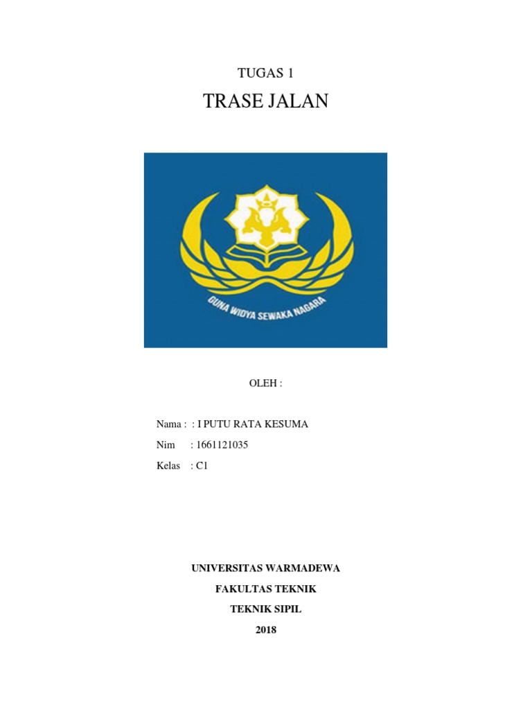 Definisi dan Faktor Trase Jalan | PDF | Sains & Matematika