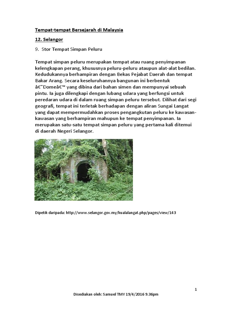 Stor Tempat Simpan Peluru | PDF