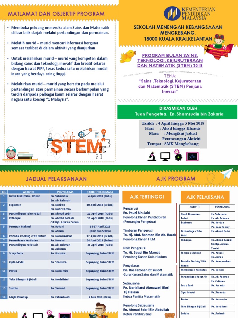 Template Buku Program 1 | PDF