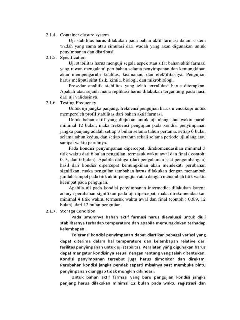 Container Closure System