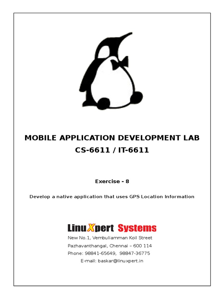 GPS Location Information | PDF | Android (Operating System) | Java ...