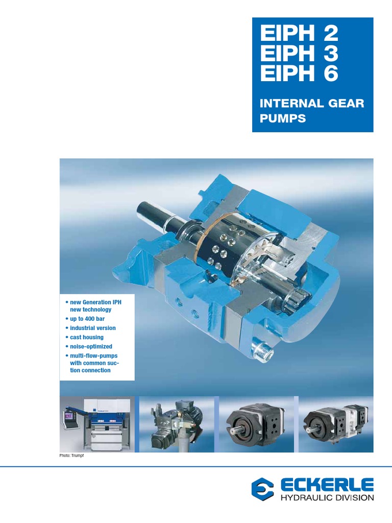 Eckerle EIPH2 - 3 - 6 Series PDF | PDF | Pump | Gear