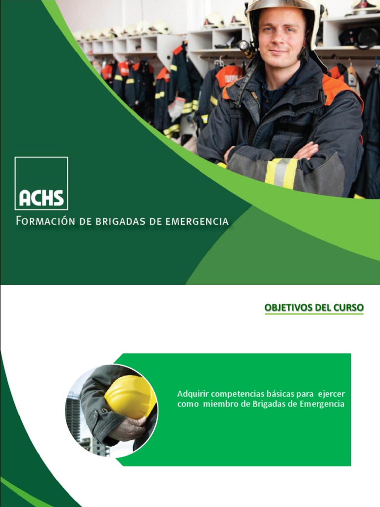 Formación de Brigadas de Emergencia P | PDF | Temor | Primeros auxilios