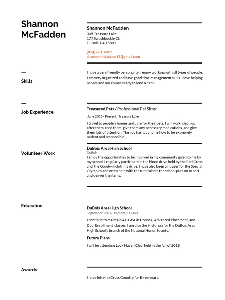 Resume - Lit | PDF