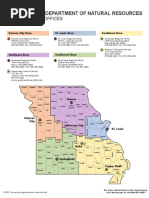 Minnesota DNR Administrative Regions Map | PDF | Minnesota | Midwestern ...