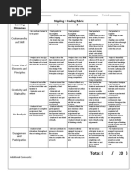 Cosplay Rubrics | PDF | Cosplay | Costume