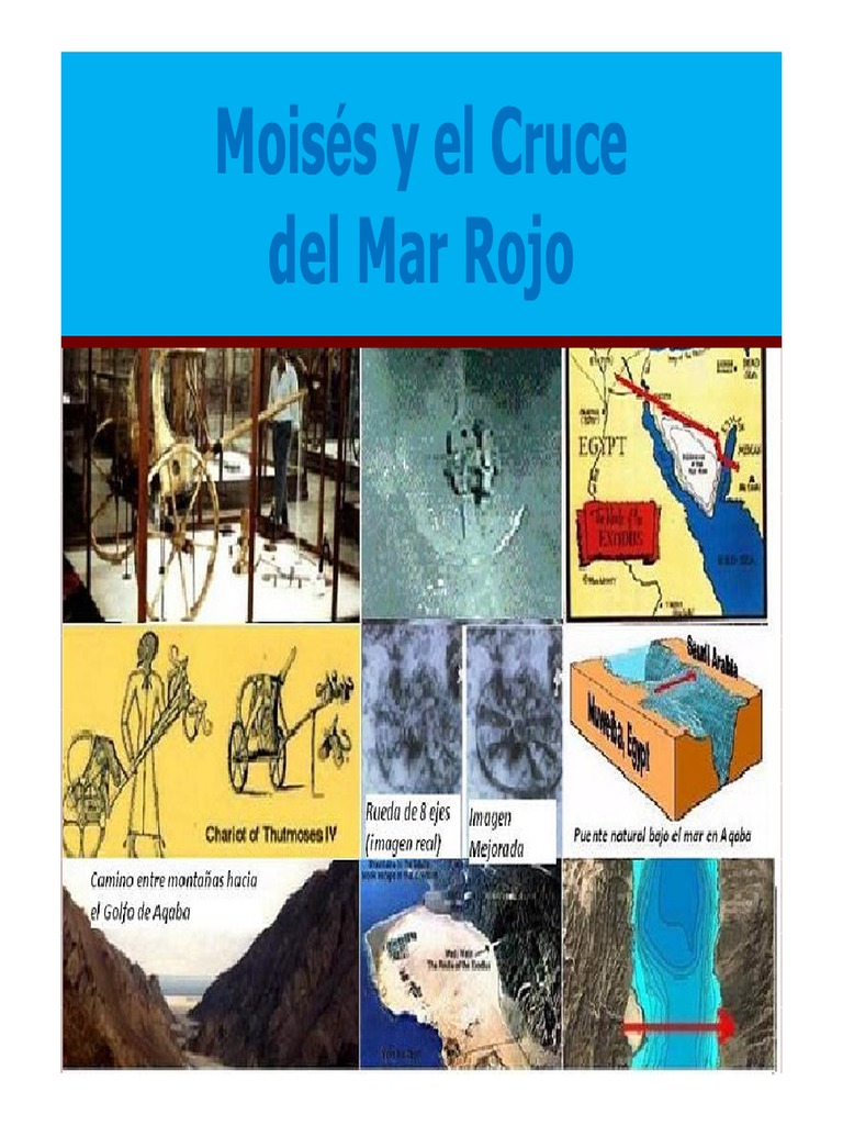 Cruce Del Mar Rojo | PDF | Moisés | Libro del éxodo