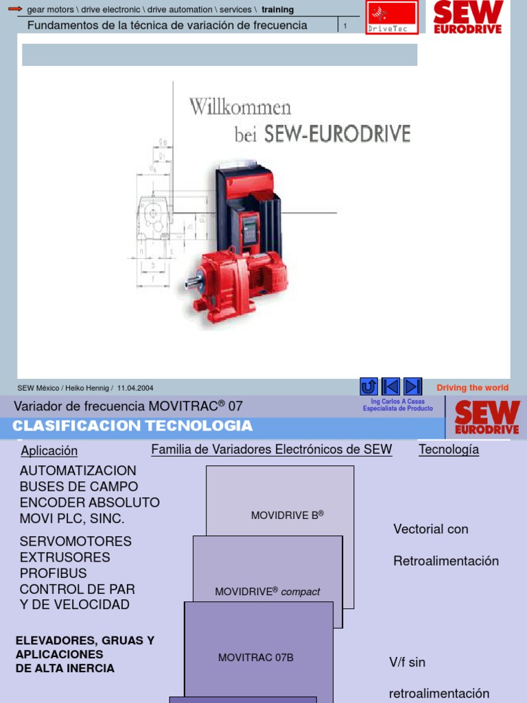 Curso SEW Selección | PDF | Ingenieria Eléctrica | Science