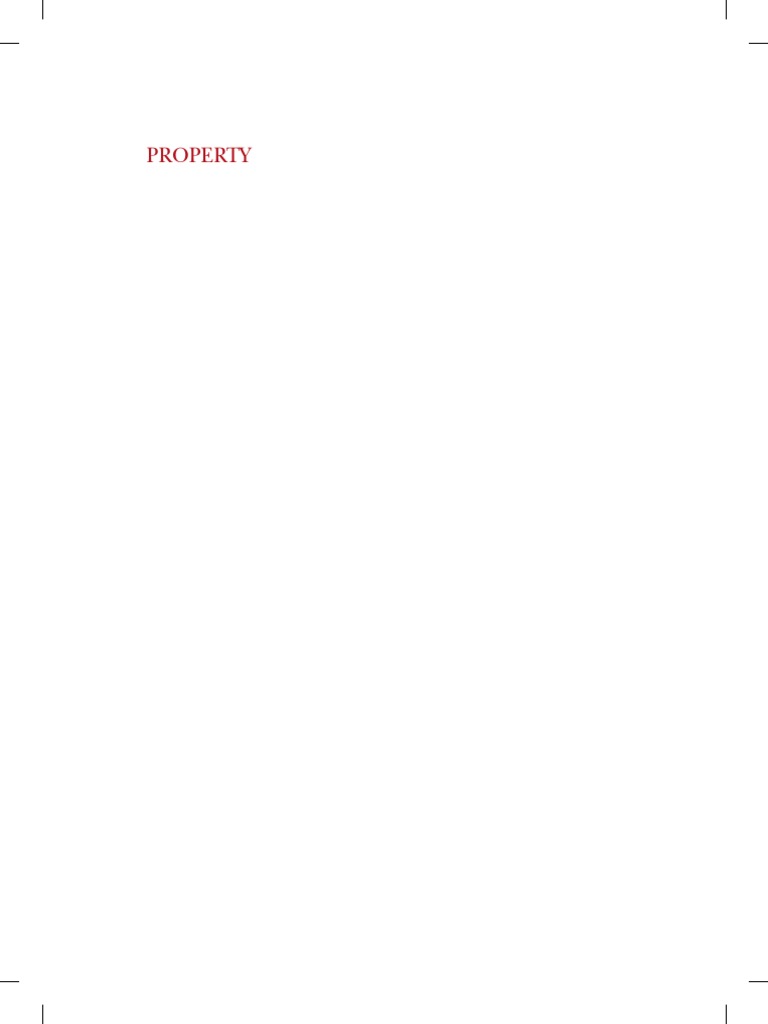 Property 9th Edition | PDF | Leasehold Estate | Lease