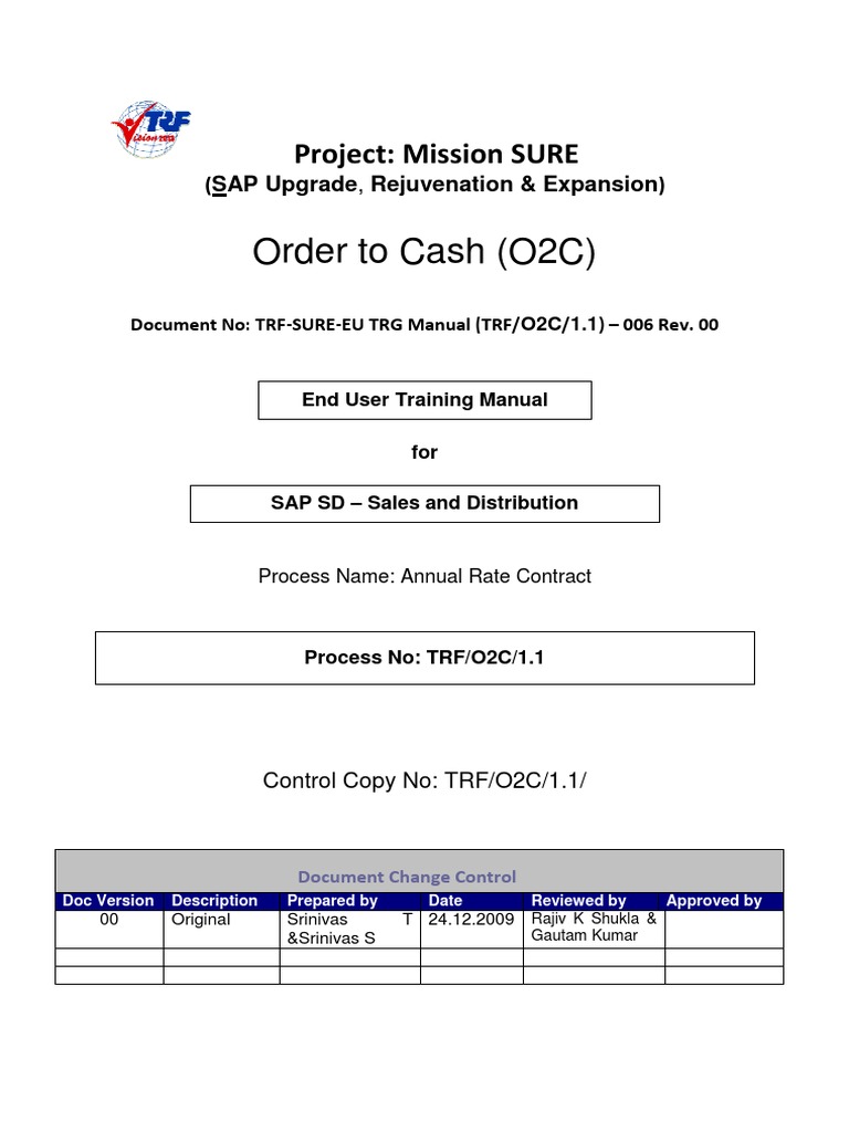 SAP SD Contract VA41 | PDF | Stocks | Invoice