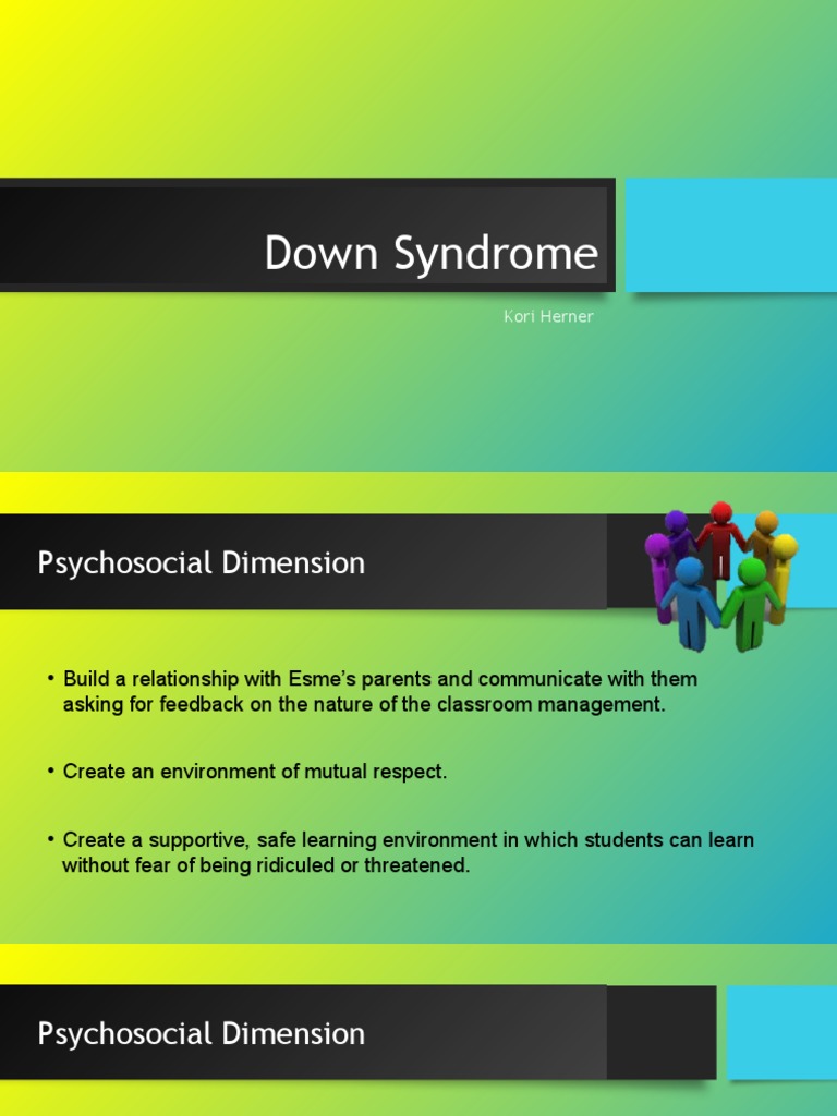 Down Syndrome | PDF | Behavioural Sciences | Behavior Modification