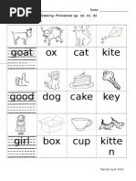Phonics Booklet Year 1 | PDF | Phonics | Learning Methods