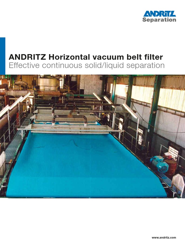 Andritz - HVBF | PDF | Filtration | Industrial Processes