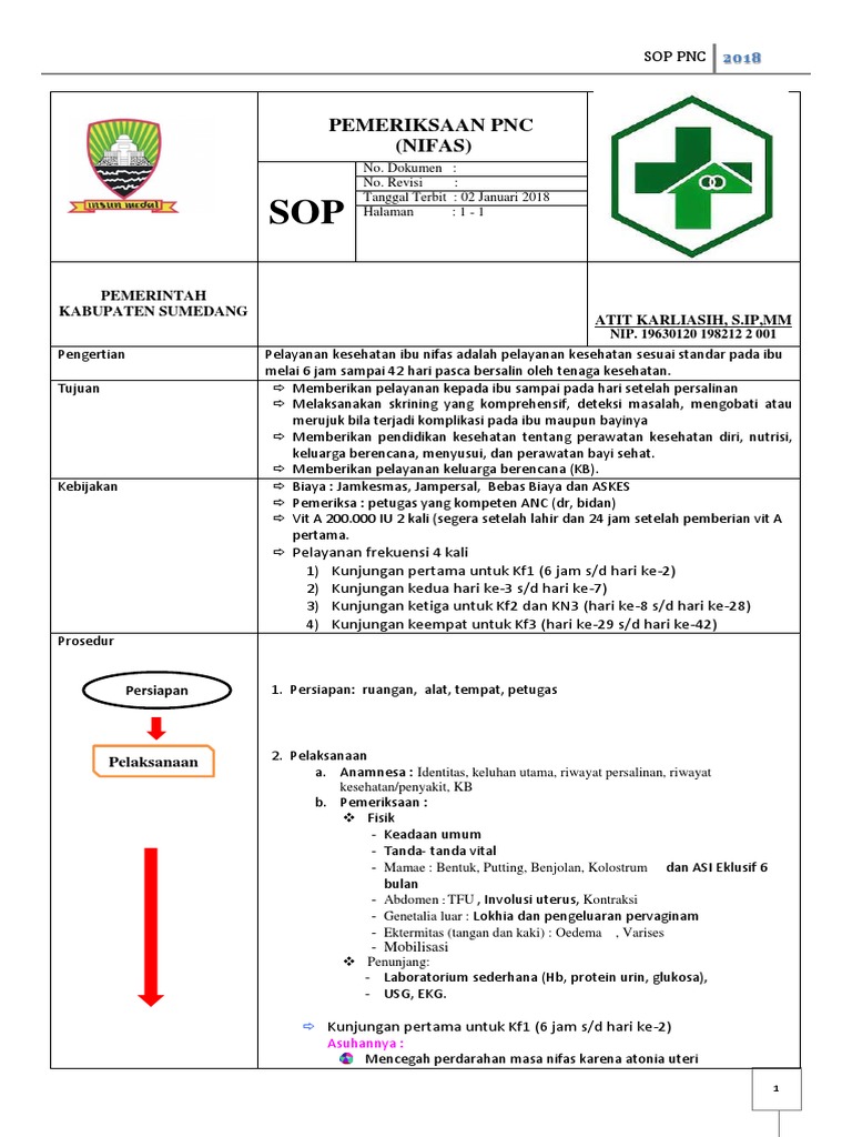 Sop PNC | PDF