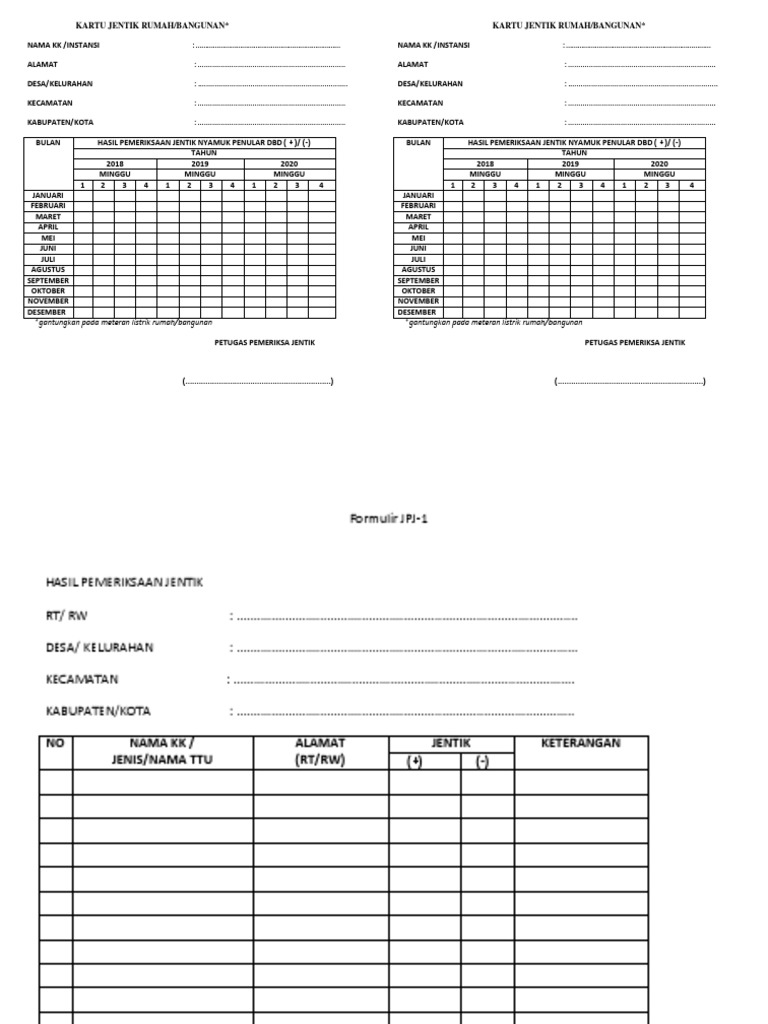 kARTU Jumantik | PDF