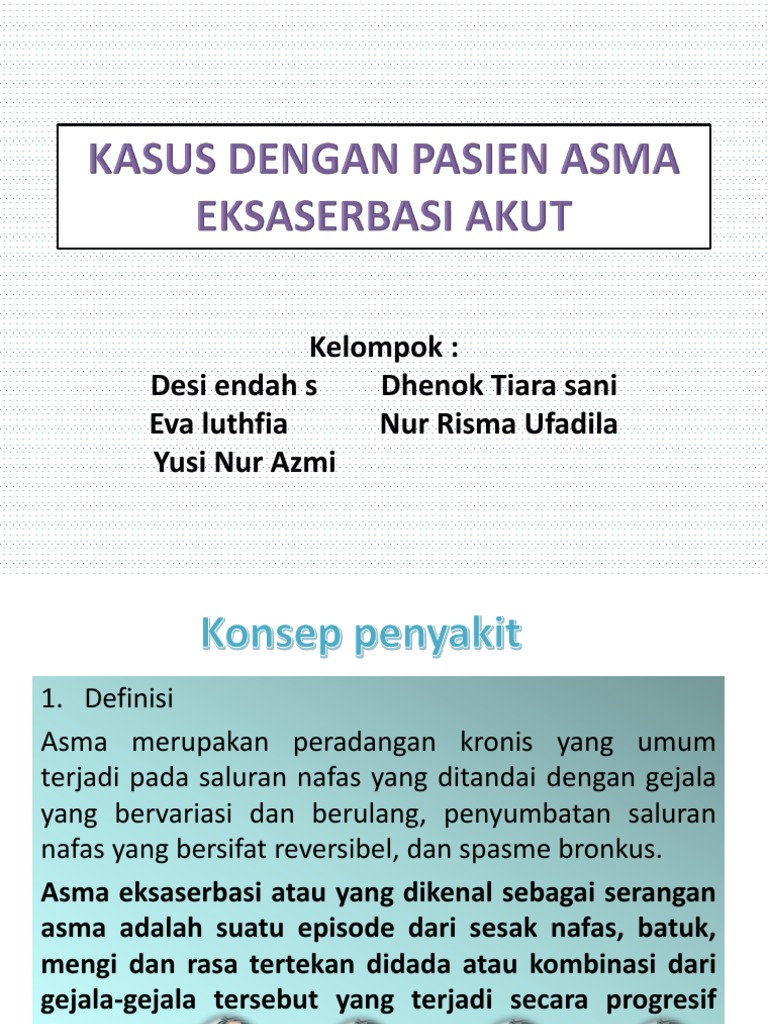 Asma: Definisi, Etiologi, dan Kasus | PDF